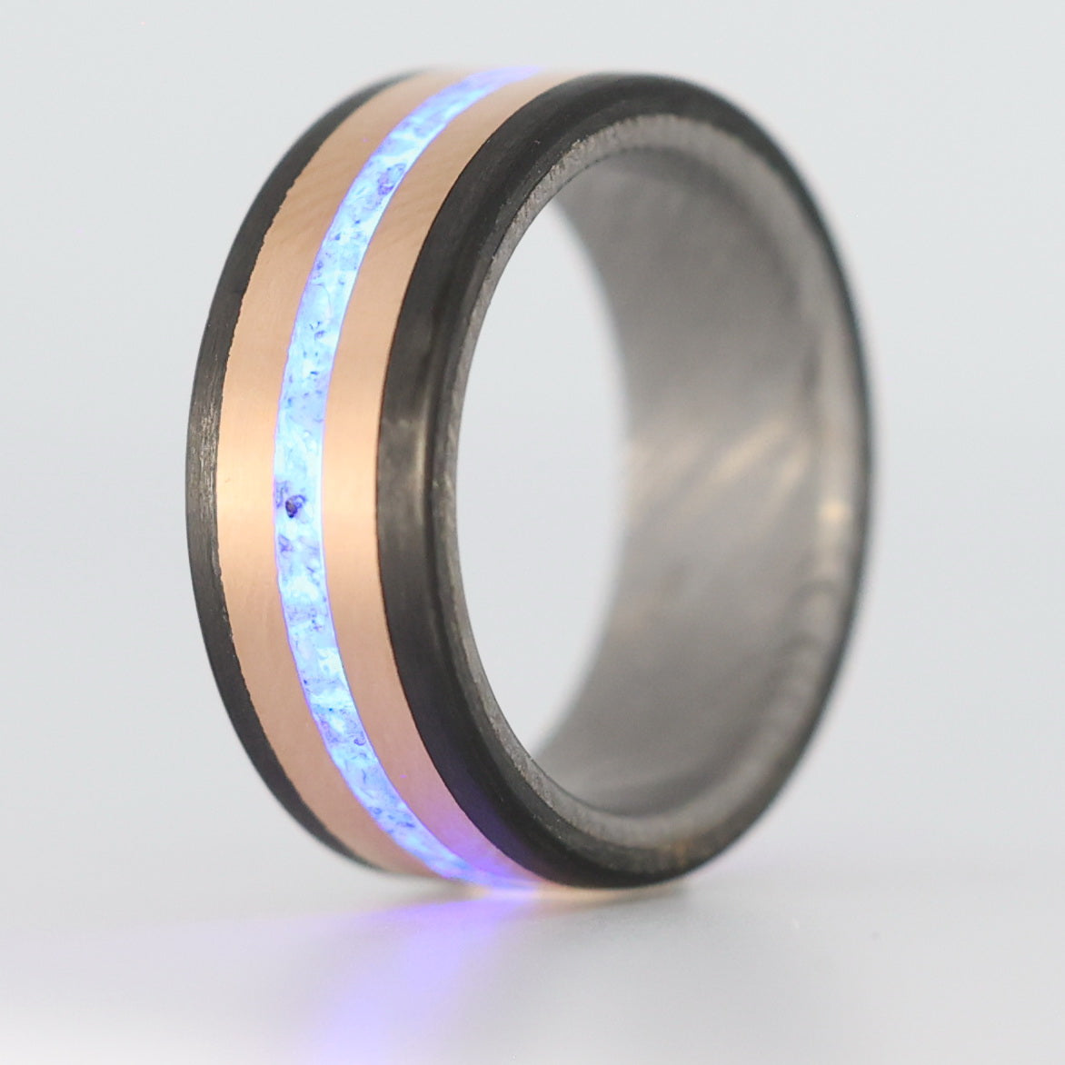 Men's Gold Glow Wedding Ring | The Honorable | Element Ring Co