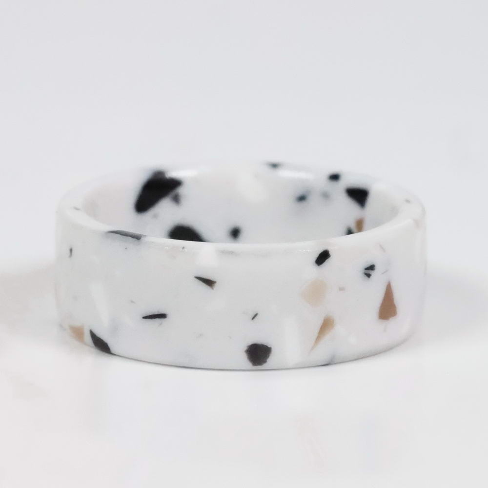 Terrazzo Mosaic Ring – Element Ring Co