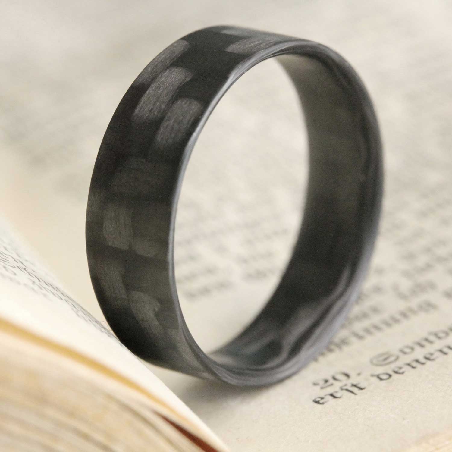 Carbon Fiber Ultralight Ring | Thin Profile Wedding Band – Element Ring Co
